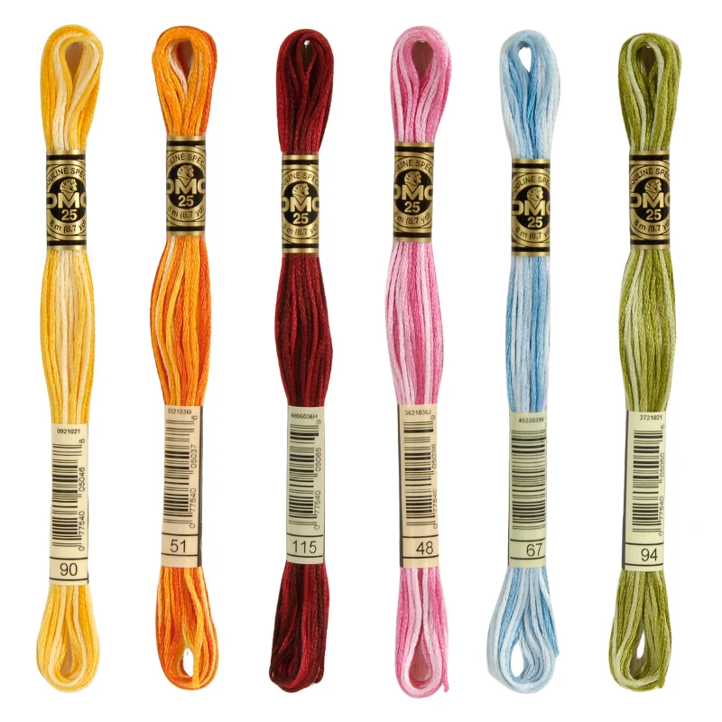 DMC Mouliné Spécial 25 Fil à Broder, Changeant - Achetez pas cher ici