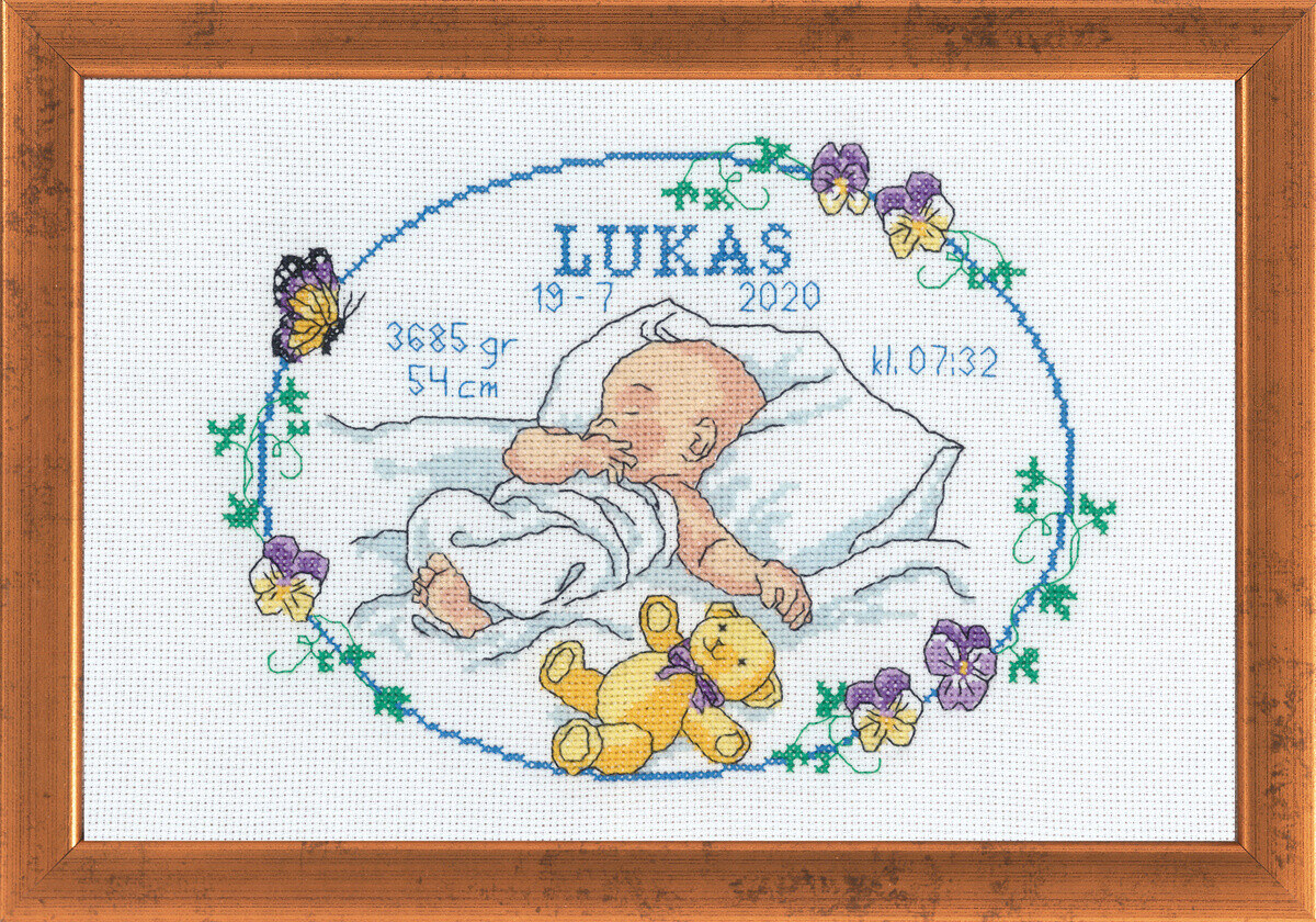Lucas R5354 Kit de Broderie 30x20cm - Achetez pas cher ici