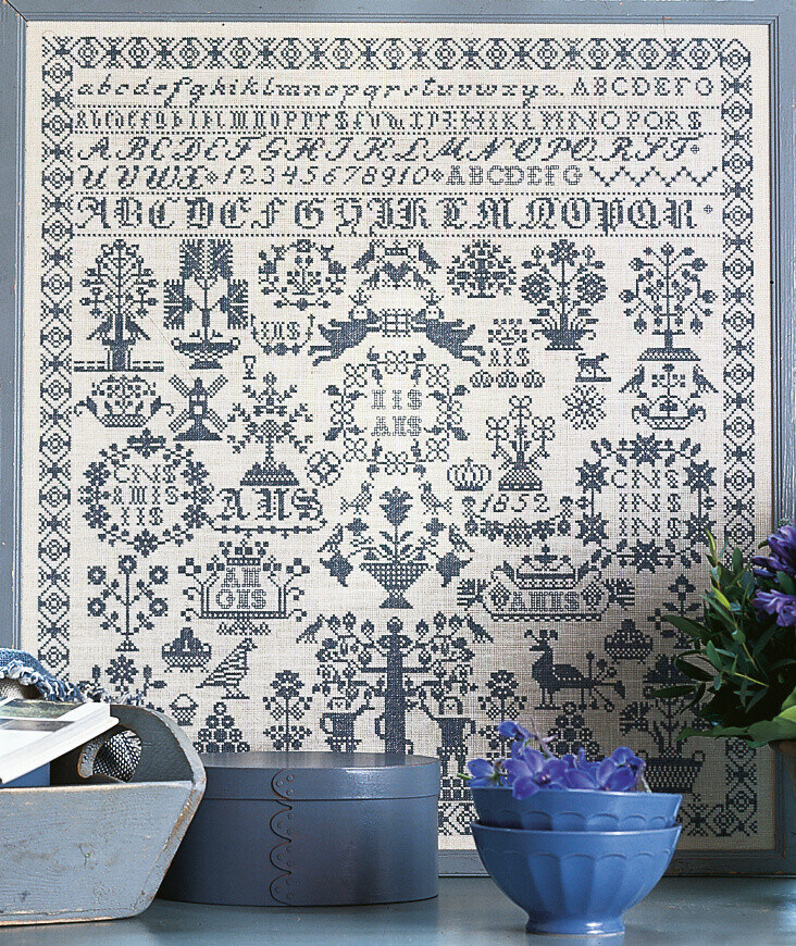 Échantillon de prénom 55x58cm – Kit de broderie classique. Acheter ici ...